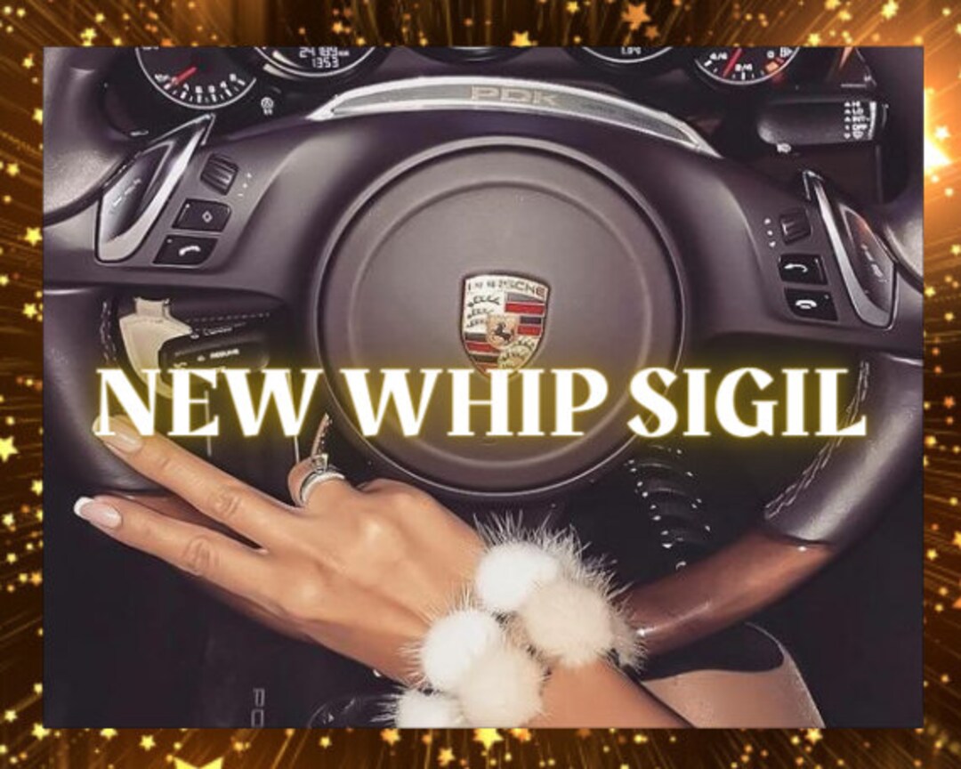 Manifest a New Car | Sigil Magick Grimoire Page | Dream Car Sigil | New ...