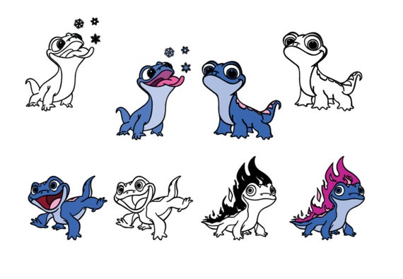 Bruni Frozen 2 Digital Download SVG PDF PNG Studio 3 - Etsy New Zealand