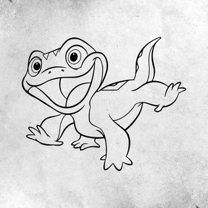 Bruni Frozen 2 Digital Download SVG, PDF, PNG, Studio 3 - Etsy