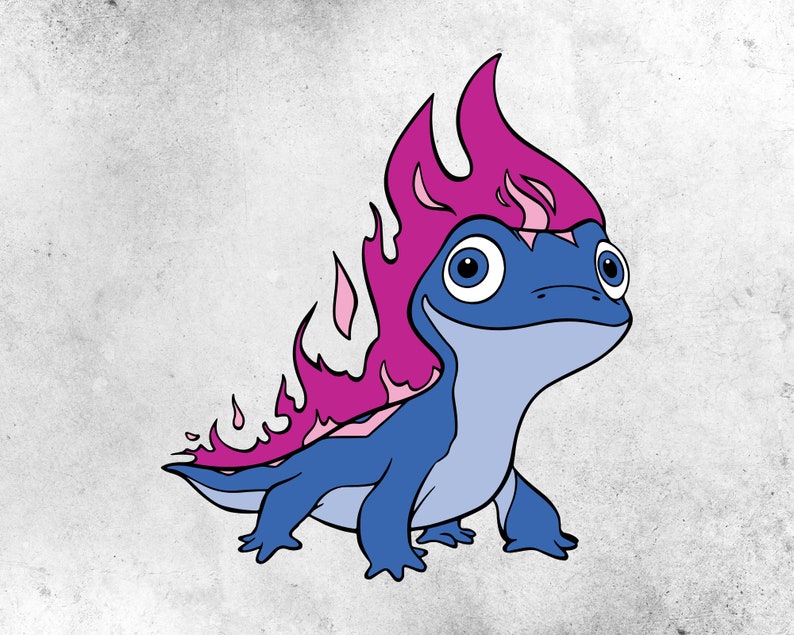 Bruni Frozen 2 Digital Download SVG, PDF, PNG, Studio 3 - Etsy