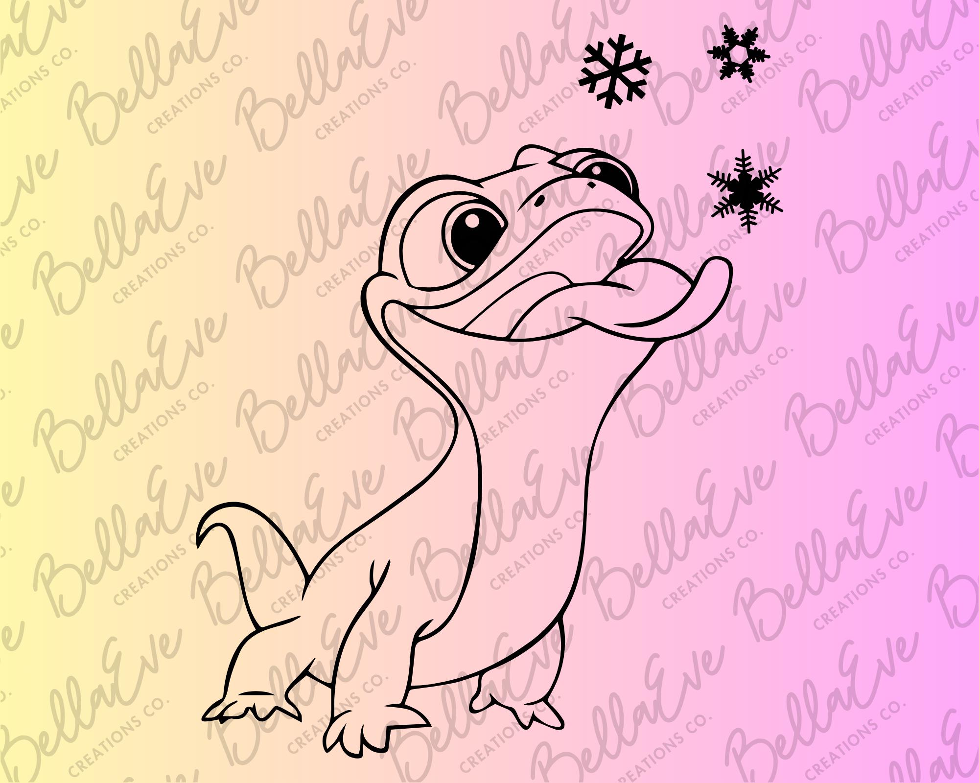 Frozen Kids & Bruni Frozen 2- Digital Download SVG, PDF, PNG, Studio 3 ...