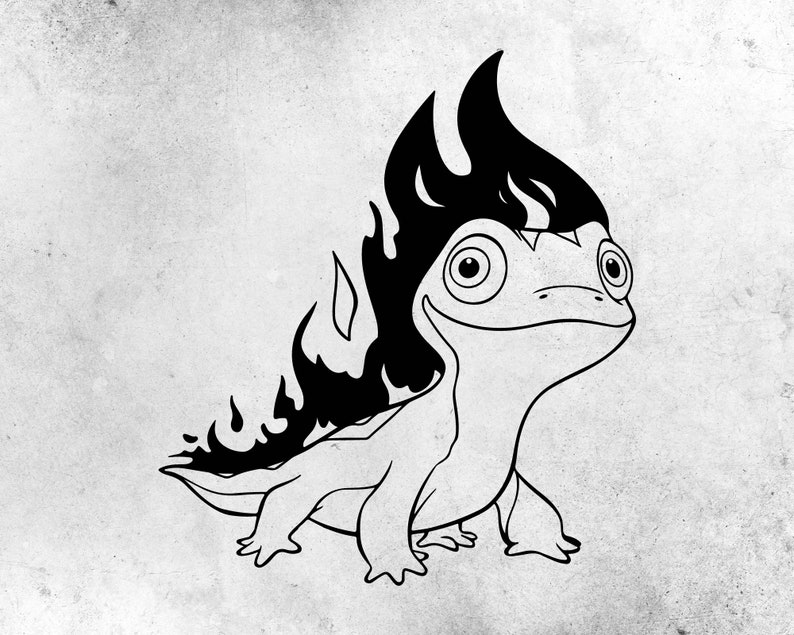 Bruni Frozen 2 Digital Download SVG, PDF, PNG, Studio 3 - Etsy