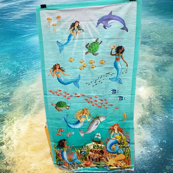 Mermaid Quilt Fabric - Etsy