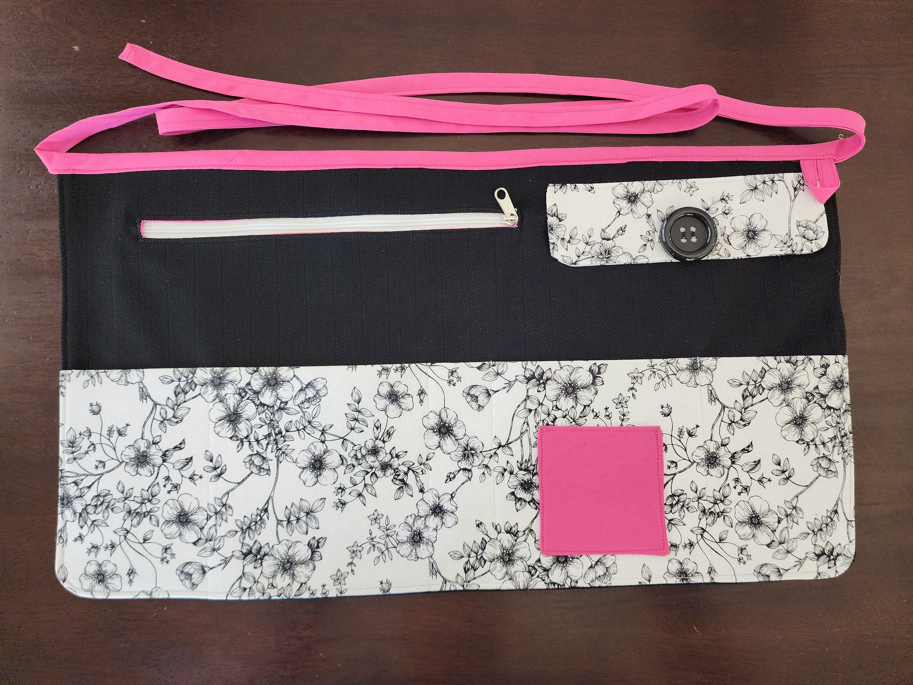 Custom 8 Pocket Vendor Apron With Zipper - Perfect for Farmers Markets ...