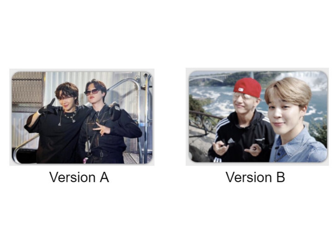 BTS Duo [vmin/jihope] Photocards - Etsy
