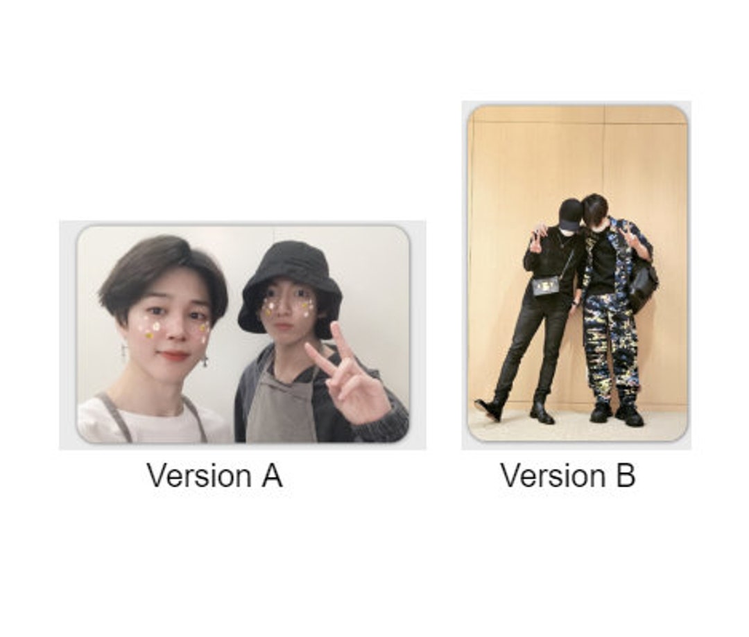 BTS Jimin/jungkook [jikook] Photocards - Etsy