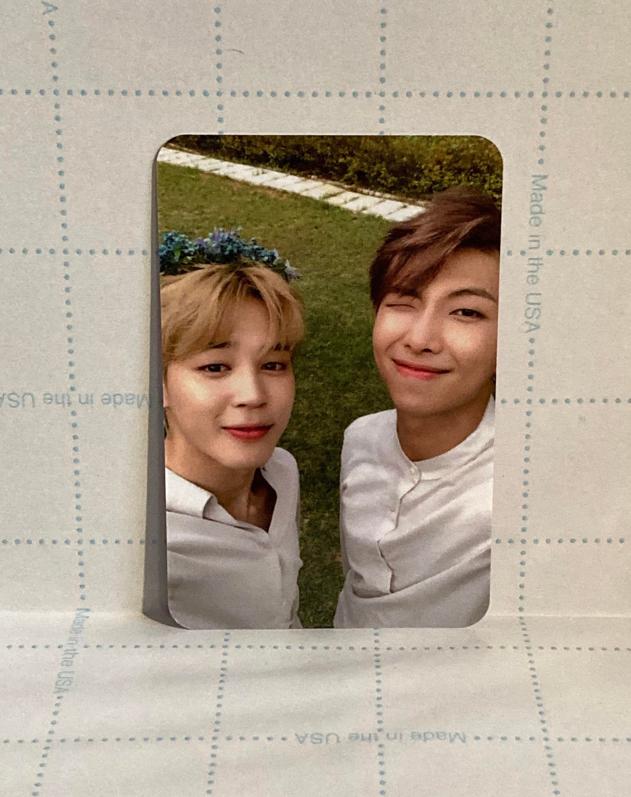 BTS Jimin/rm minimoni Selca Photocards - Etsy