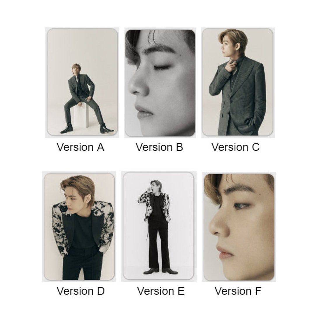 BTS V [vante] Photocards - Etsy
