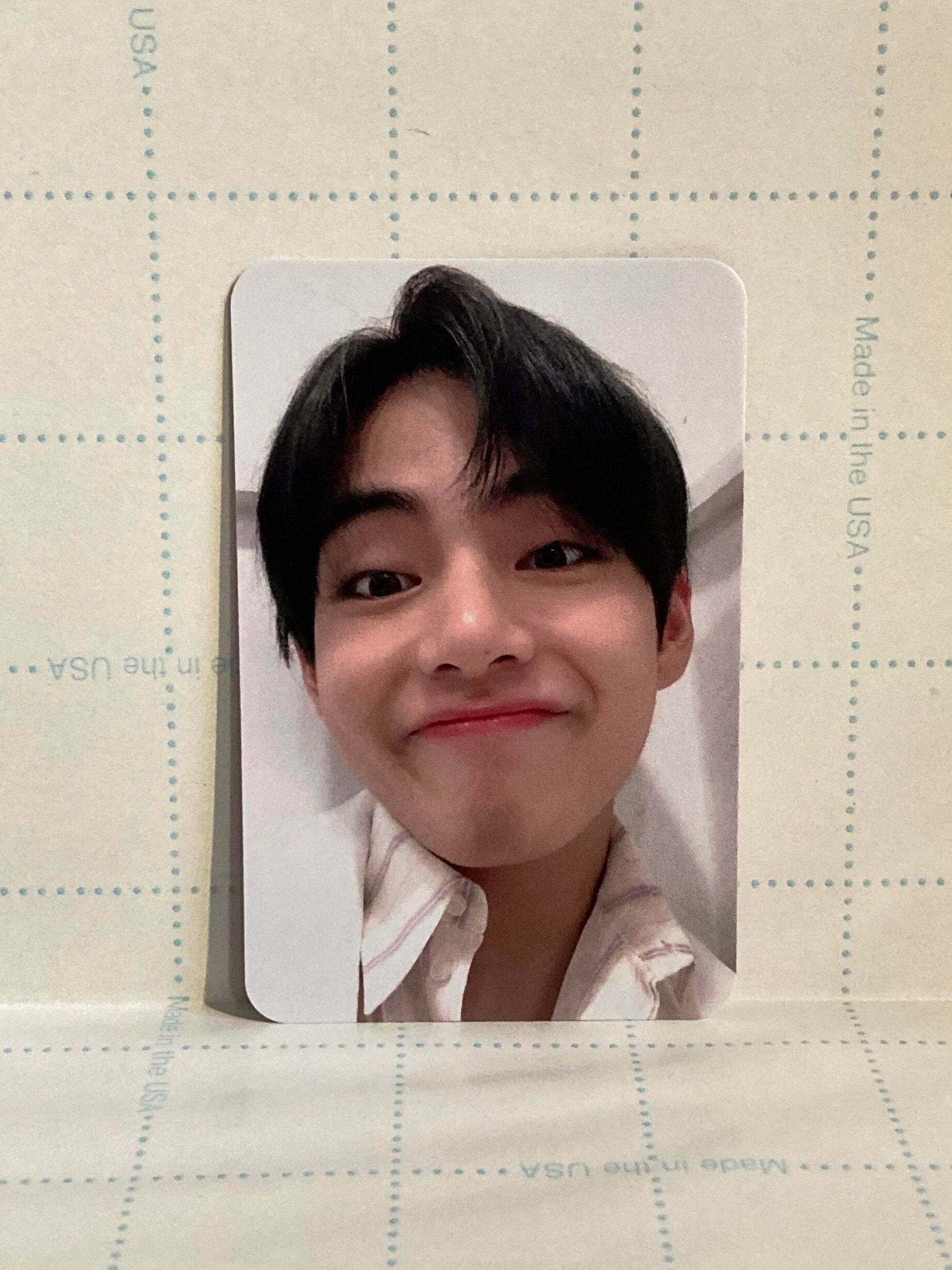 BTS V Selca Photocard - Etsy Ireland