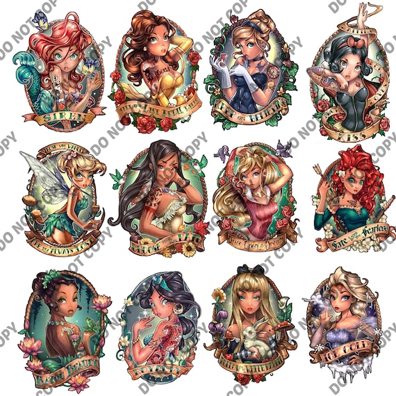 Bad Princess Bundle PNG FILES Instant Download - Etsy