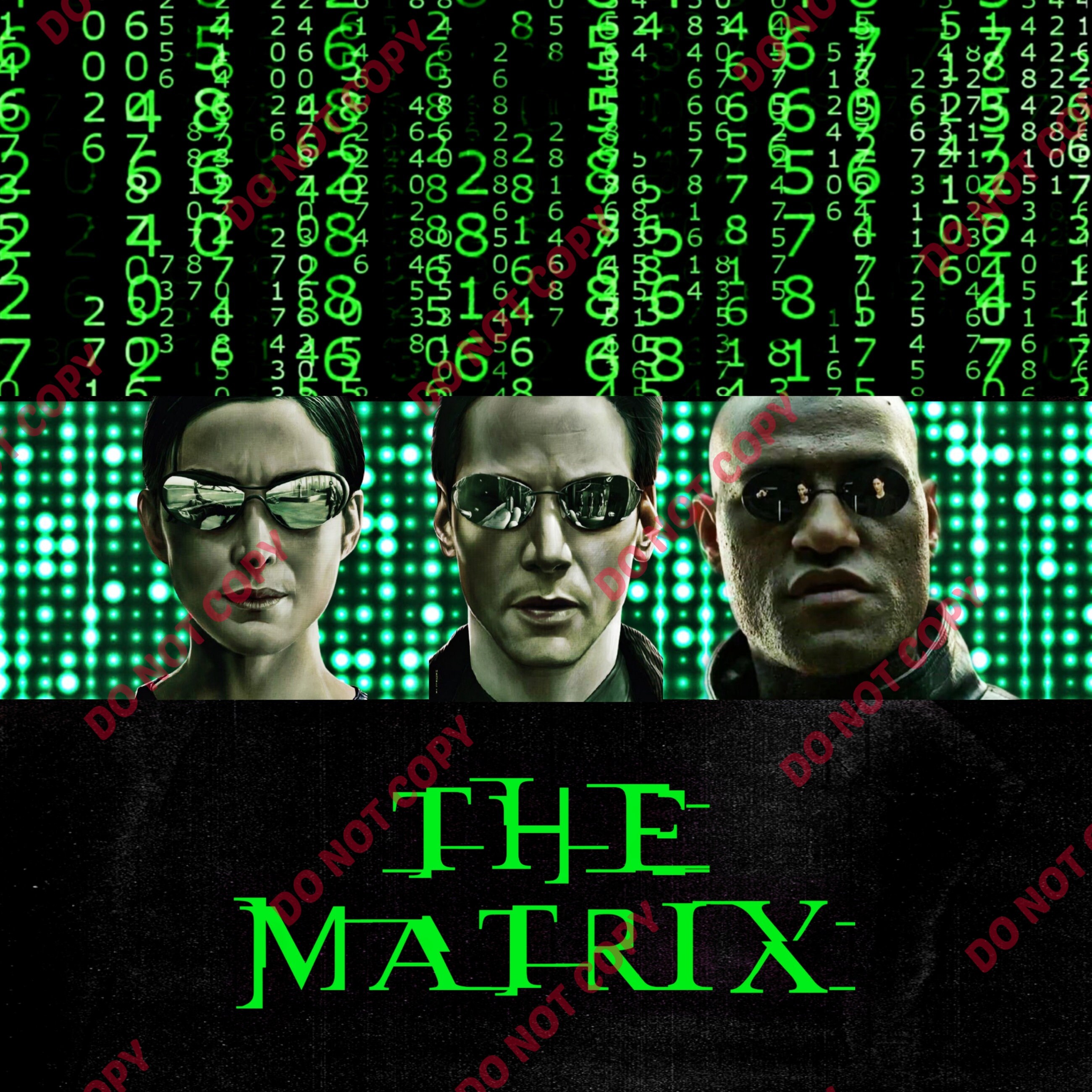 The Matrix Wrap Instant Download Sized for 20oz Straight - Etsy