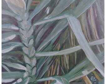 Yucca Oil Painting - Etsy