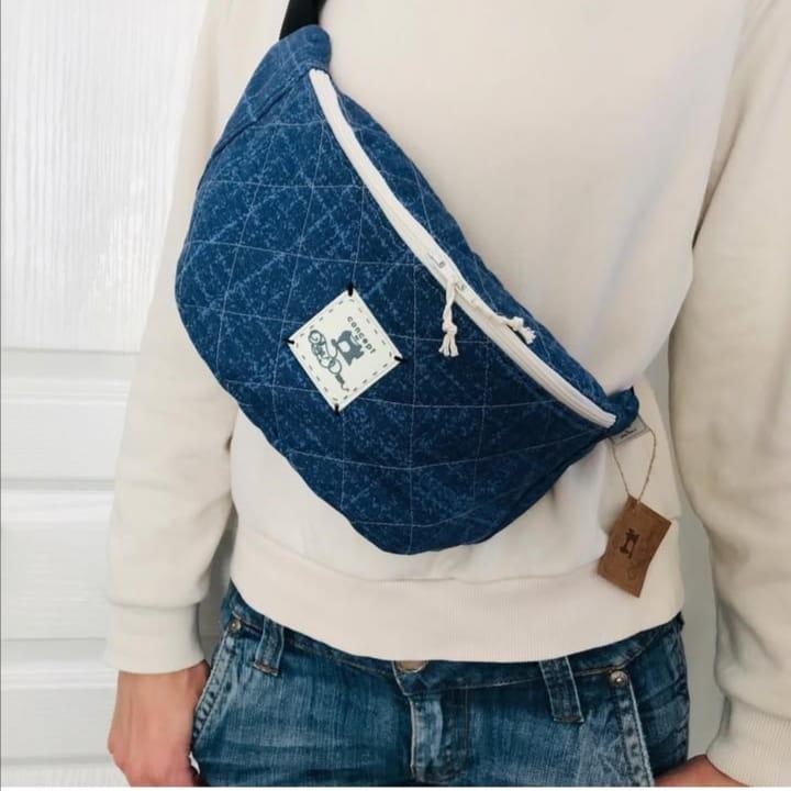 Belt Pouch Bag Sewing Pattern, Waist Bag PDF Pattern, Crossbody Belt ...