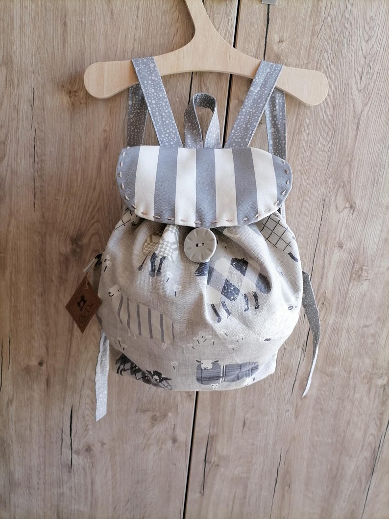 Simple Backpack Sewing Pattern, Minimalist Style (PDF Pattern) - Etsy