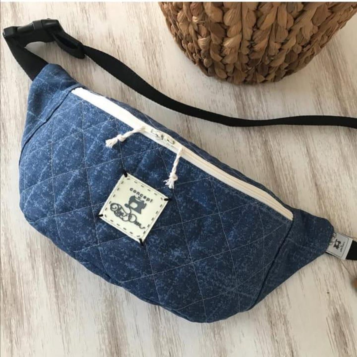 Belt Pouch Bag Sewing Pattern, Waist Bag PDF Pattern, Crossbody Belt ...