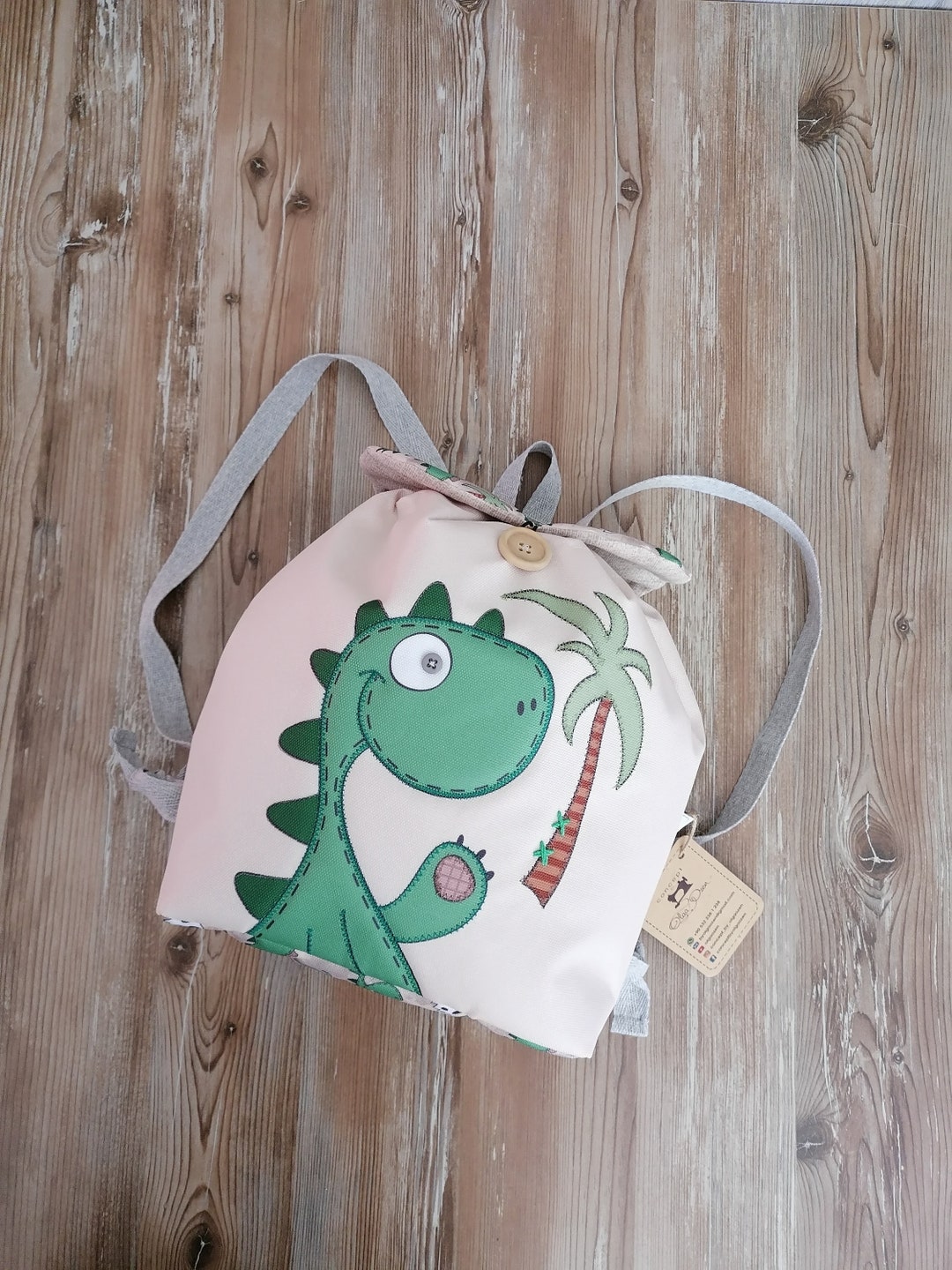 S Size Dino Kids Backpack Toddler Bag Nursery Kindergarden Rucksack - Etsy