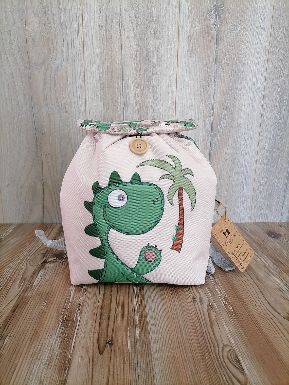 S Size Dino Kids Backpack Toddler Bag Nursery Kindergarden Rucksack - Etsy