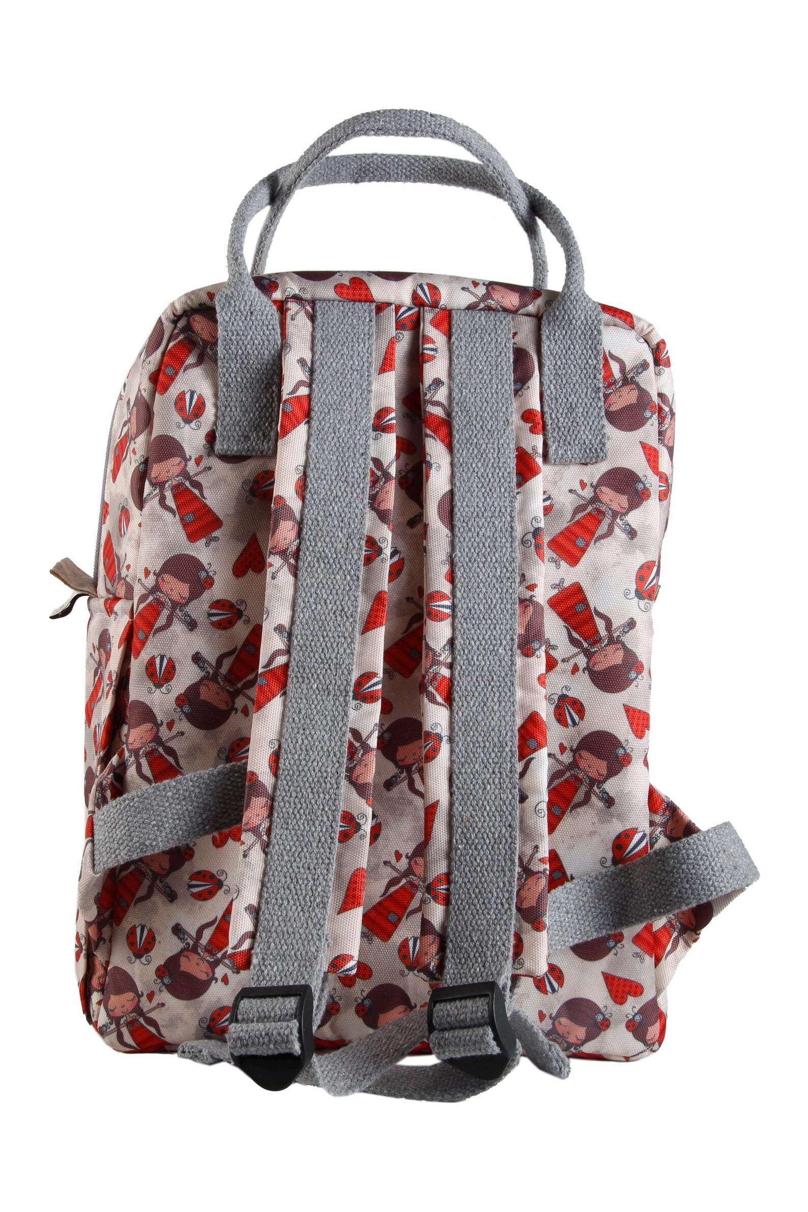 L Size Red Girl Kids Backpack Toddler Bag Nursery Kindergarden Rucksack ...