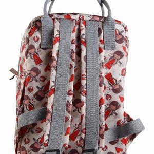 L Size Red Girl Kids Backpack Toddler Bag Nursery Kindergarden Rucksack ...