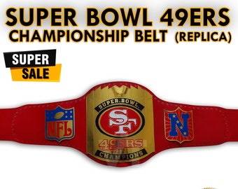 49ers Championship Belt - Etsy