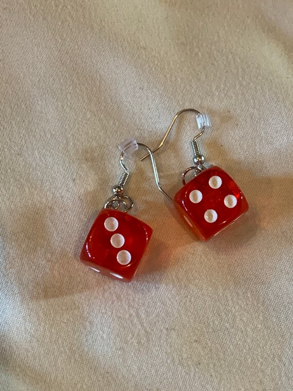 Dice Earrings 2024 www nnectedthebook