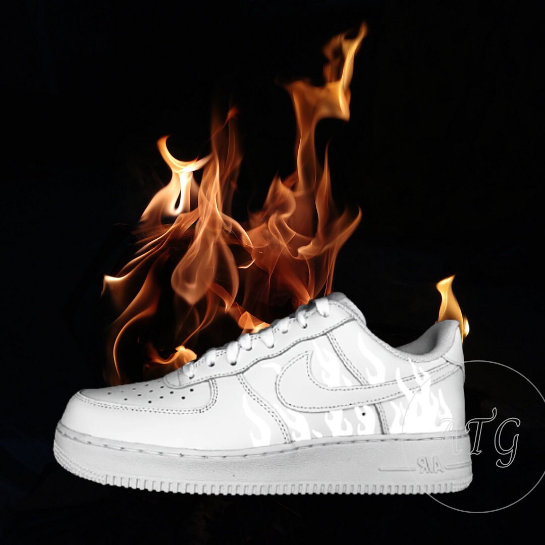 Custom Reflective Air Force 1 ALL SIZES AF1 men Women - Etsy