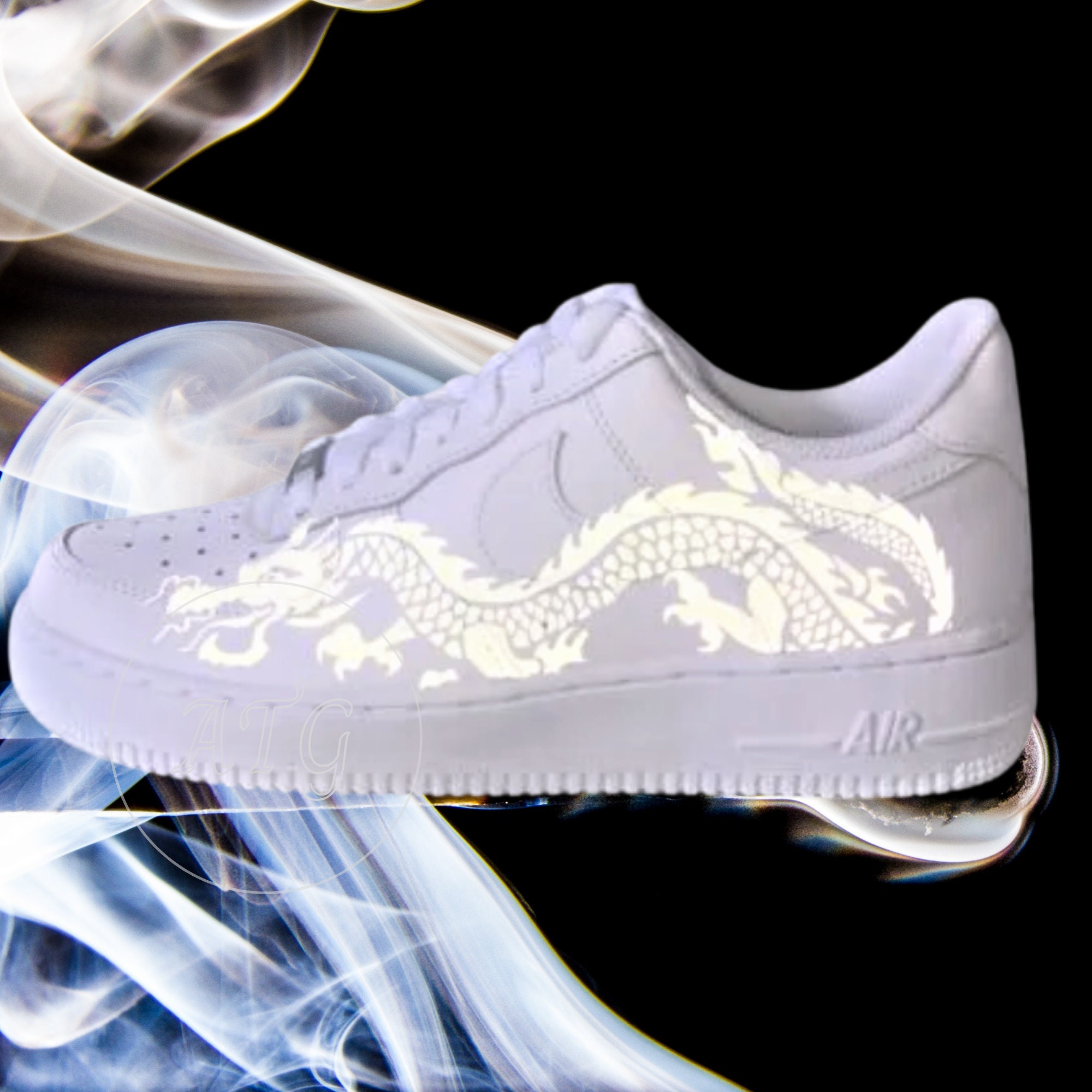 Custom Reflective Air Force 1 ALL SIZES AF1 men Women - Etsy
