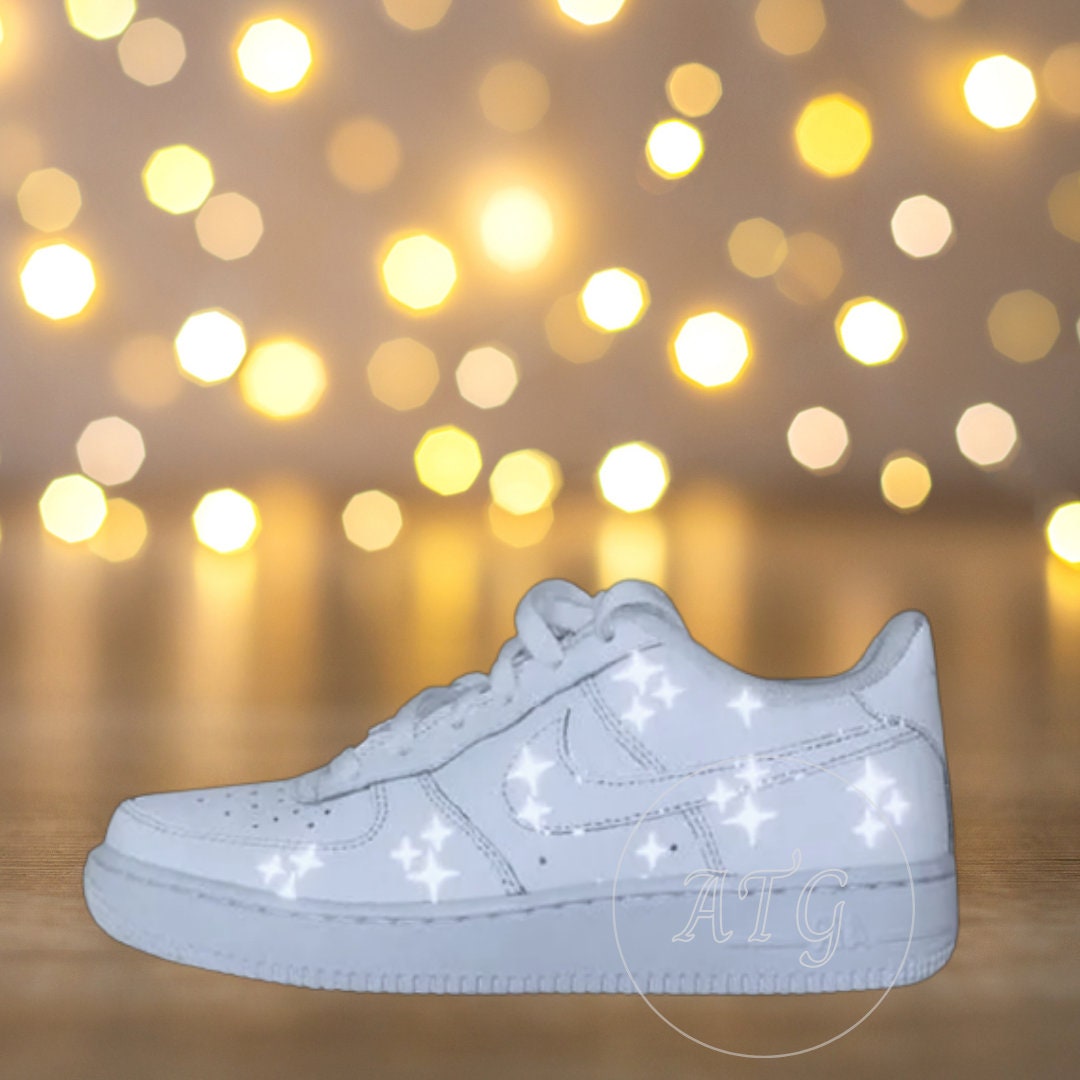 Custom Reflective Air Force 1 ALL SIZES AF1 men Women - Etsy