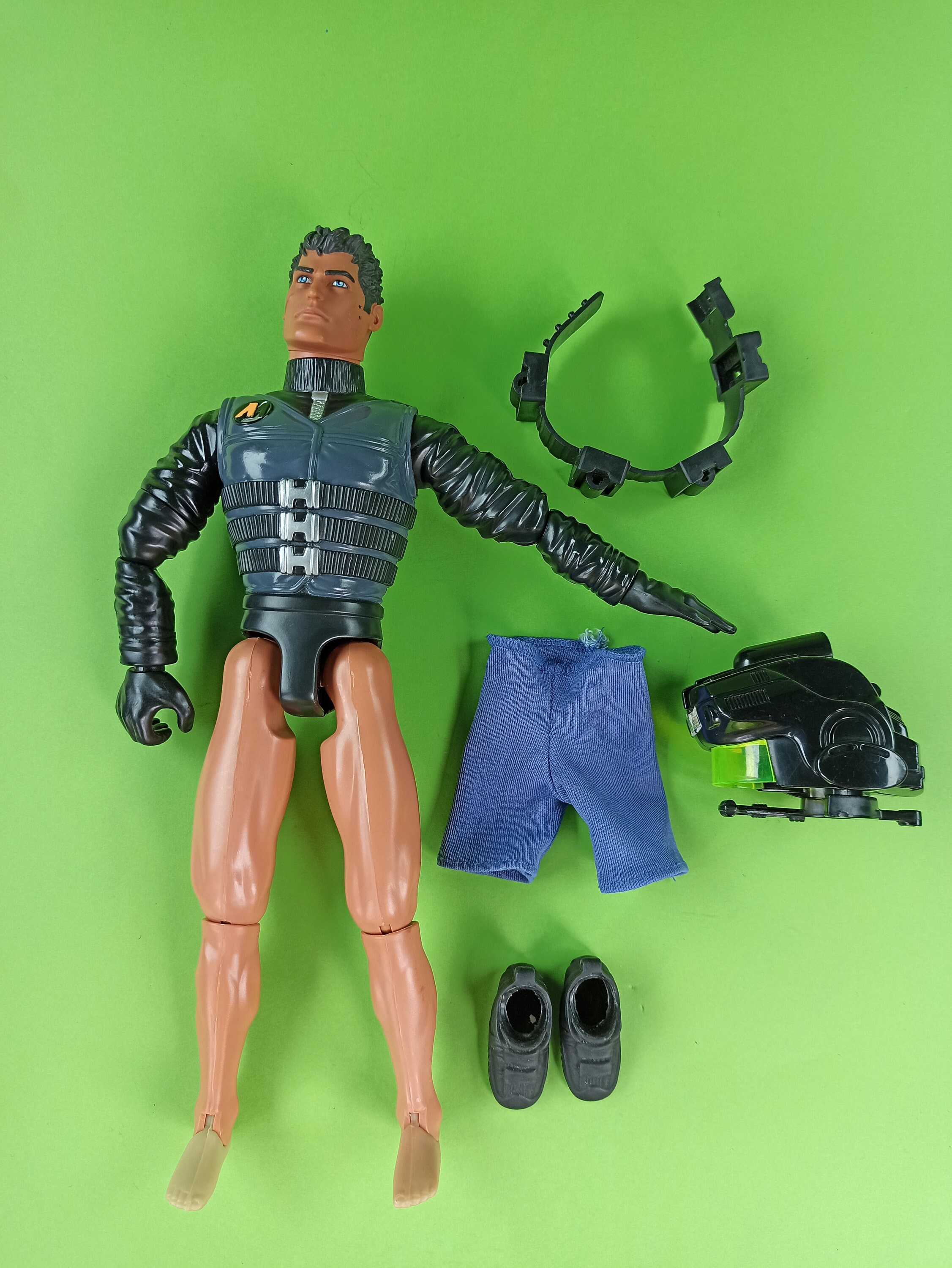 Hasbro Action Man 2003, C-023. Rare Vintage 'disc Master' Action Figure ...
