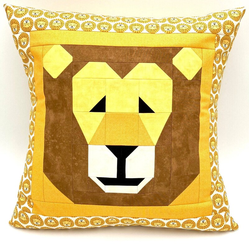 Lion Quilt Pattern - Etsy