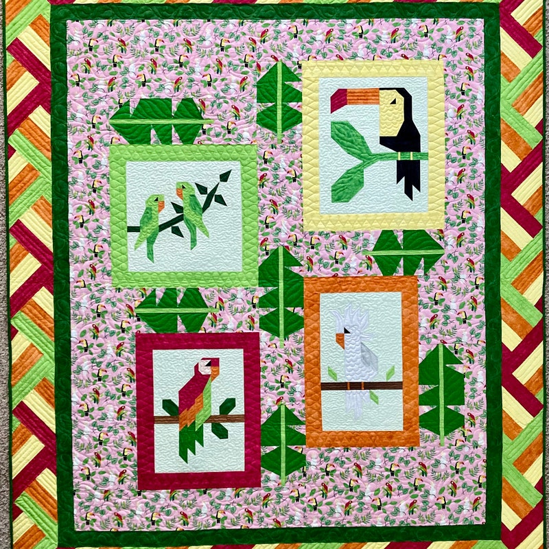 Tropical Quilt Patterns - Etsy