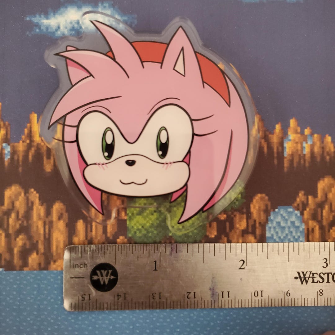 Amy Rose Phone Grip/holder - Etsy