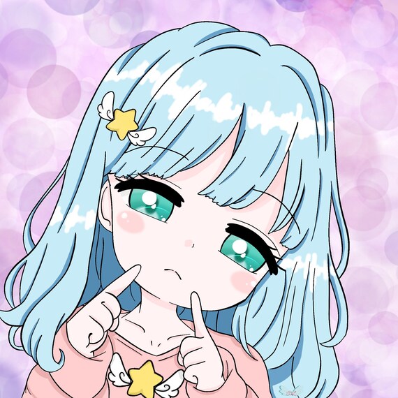 Anime/personalized Character Profile Picture CUSTOM Original - Etsy