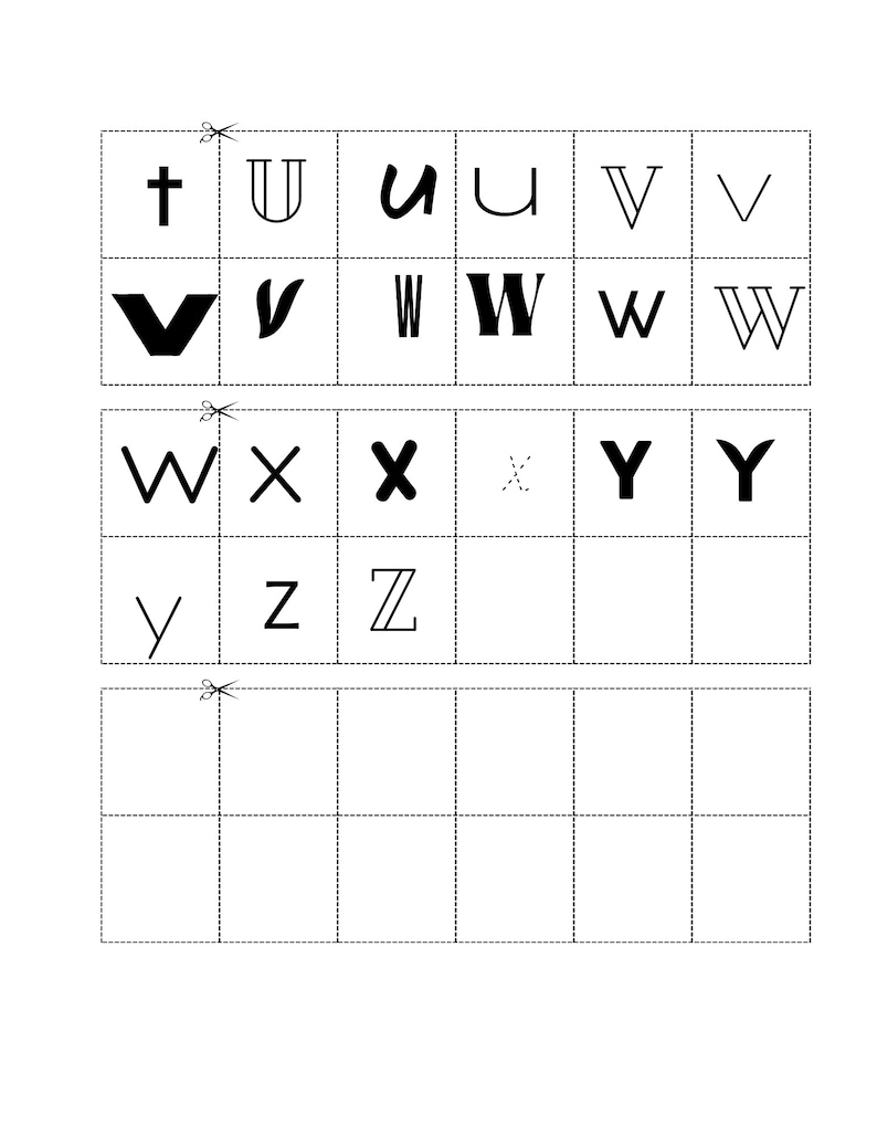 Letter Sorting and Identification Literacy and Math Activity - Etsy