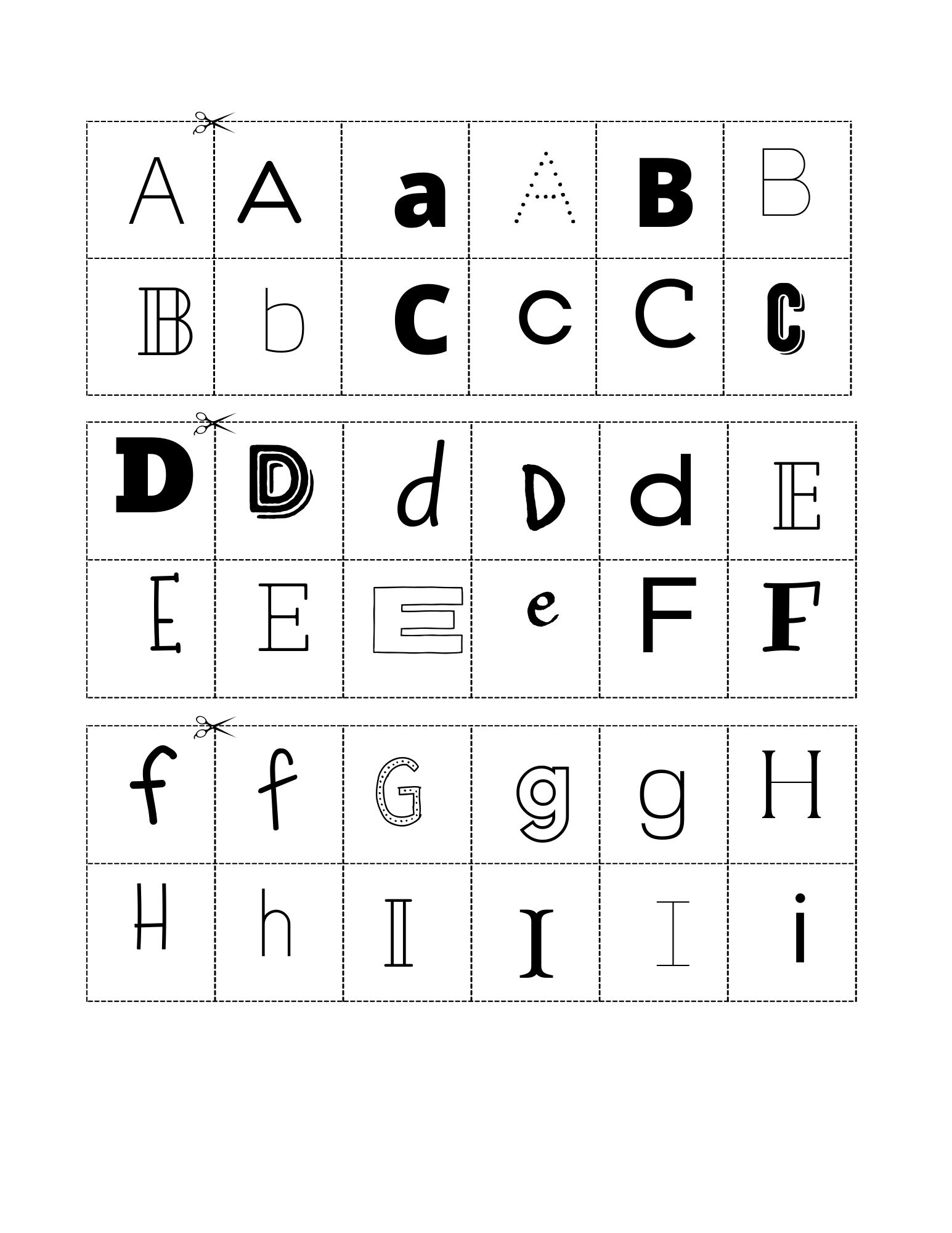 Letter Sorting and Identification Literacy and Math Activity Printables ...