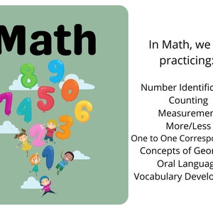 Center Tags With Classroom Labels (including Learning Goals) Pre-k ...