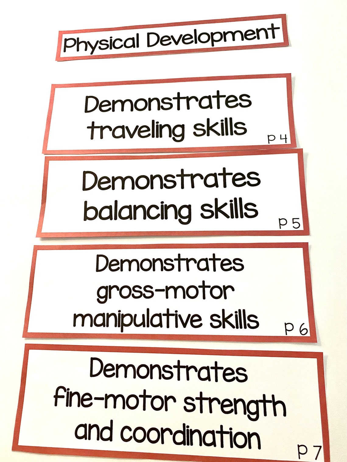 Teaching Strategies Gold Learning Domains Poster, Goal Cards (digital ...