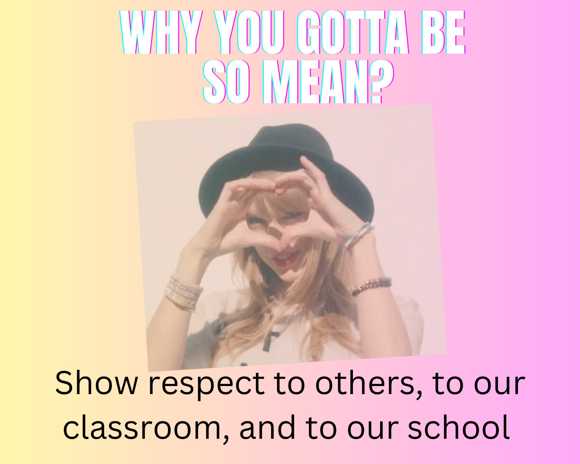 Bundle Taylor Swift Classroom Rules Voice Level Classroom Management ...