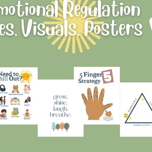 Social Emotional Regulation Pack Bundle 22 Pages Prekindergarten Safe ...