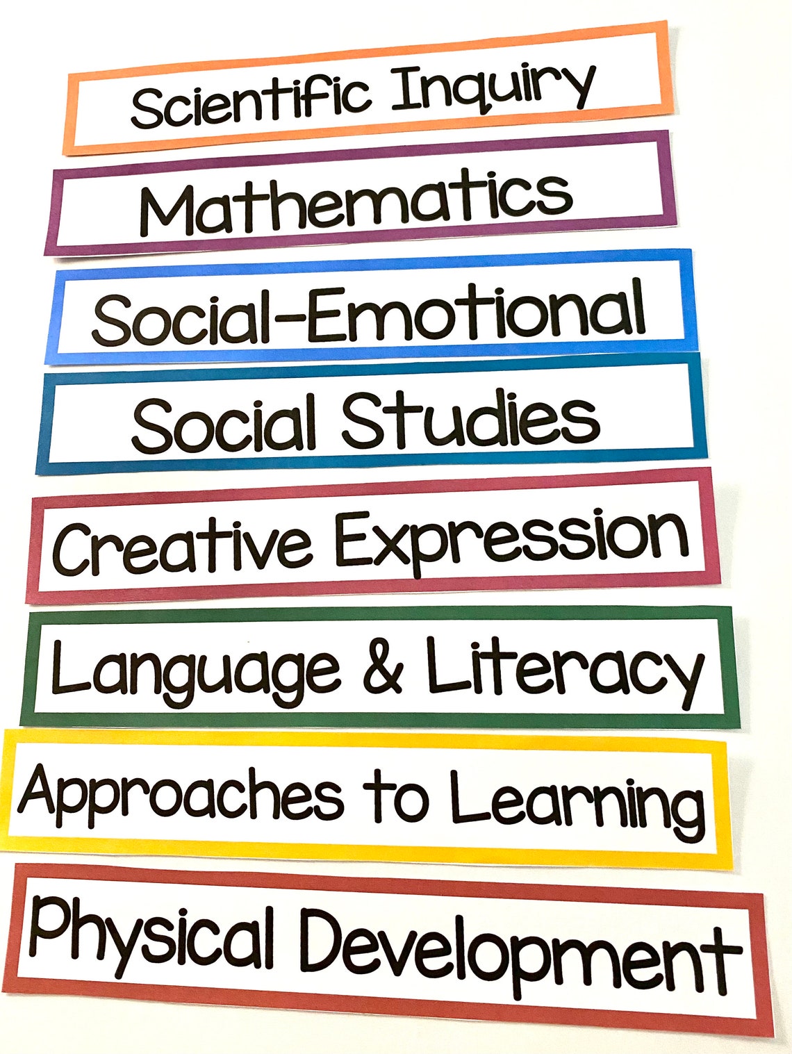 Teaching Strategies Gold Learning Domains and Goals, Pre-kindergarten ...