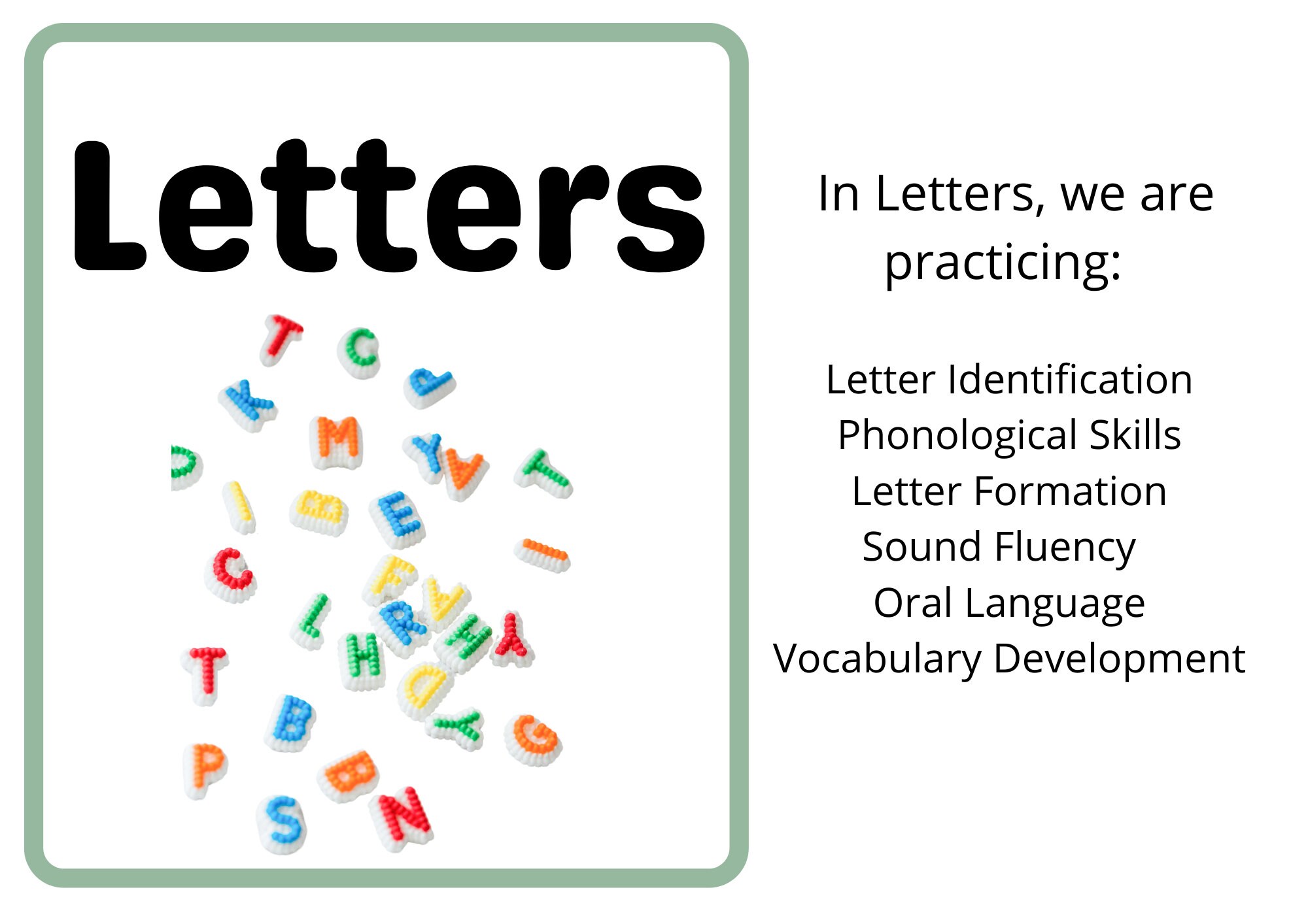 Learning Center Student Tags and Classroom Labels W/ Learning Goals Pre ...