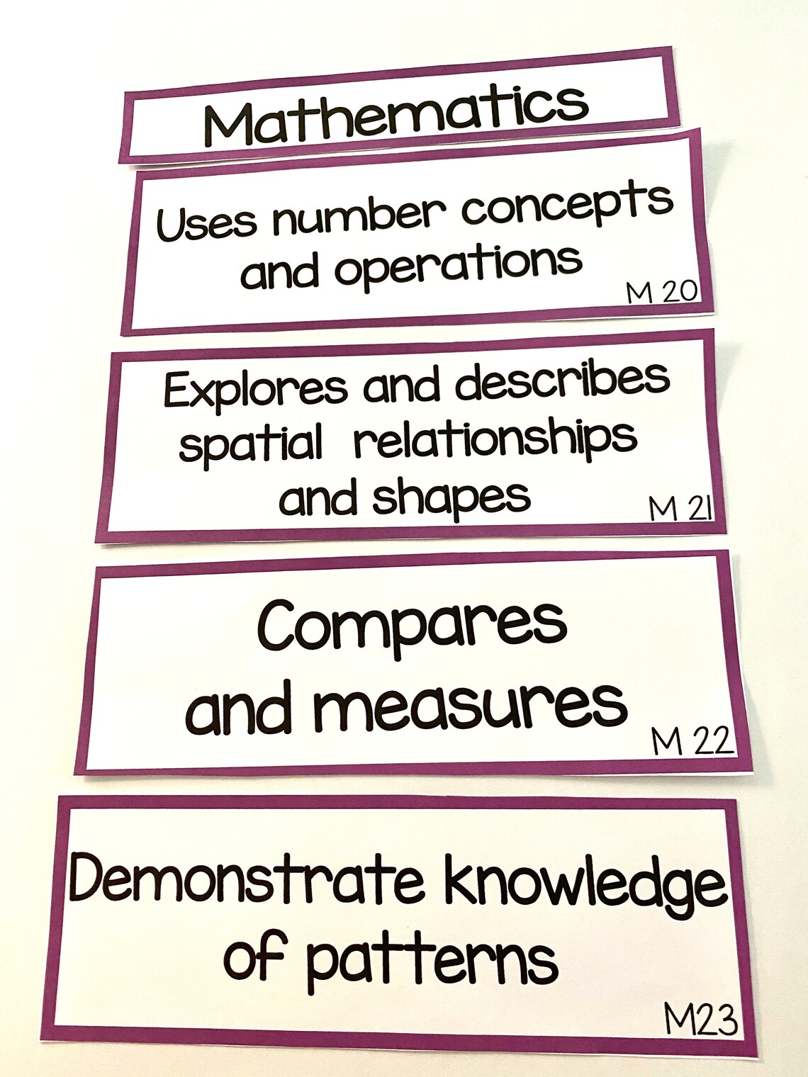 Teaching Strategies Gold Learning Domains Poster, Goal Cards (digital ...