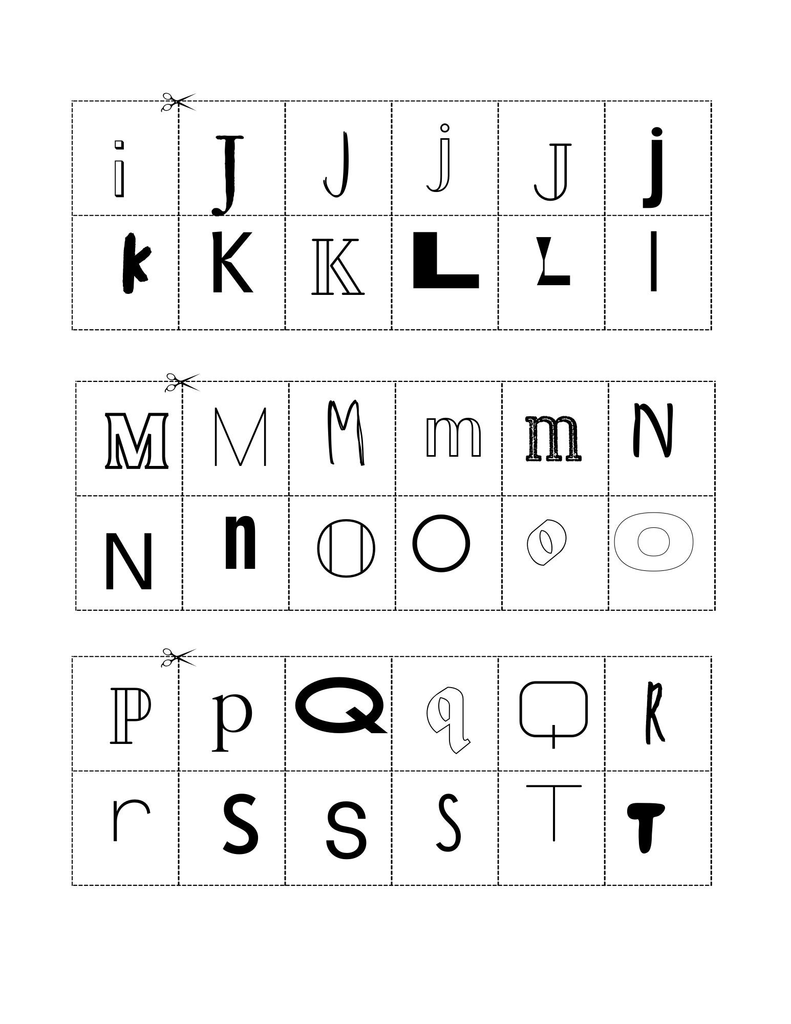 Letter Sorting and Identification Literacy and Math Activity Printables ...
