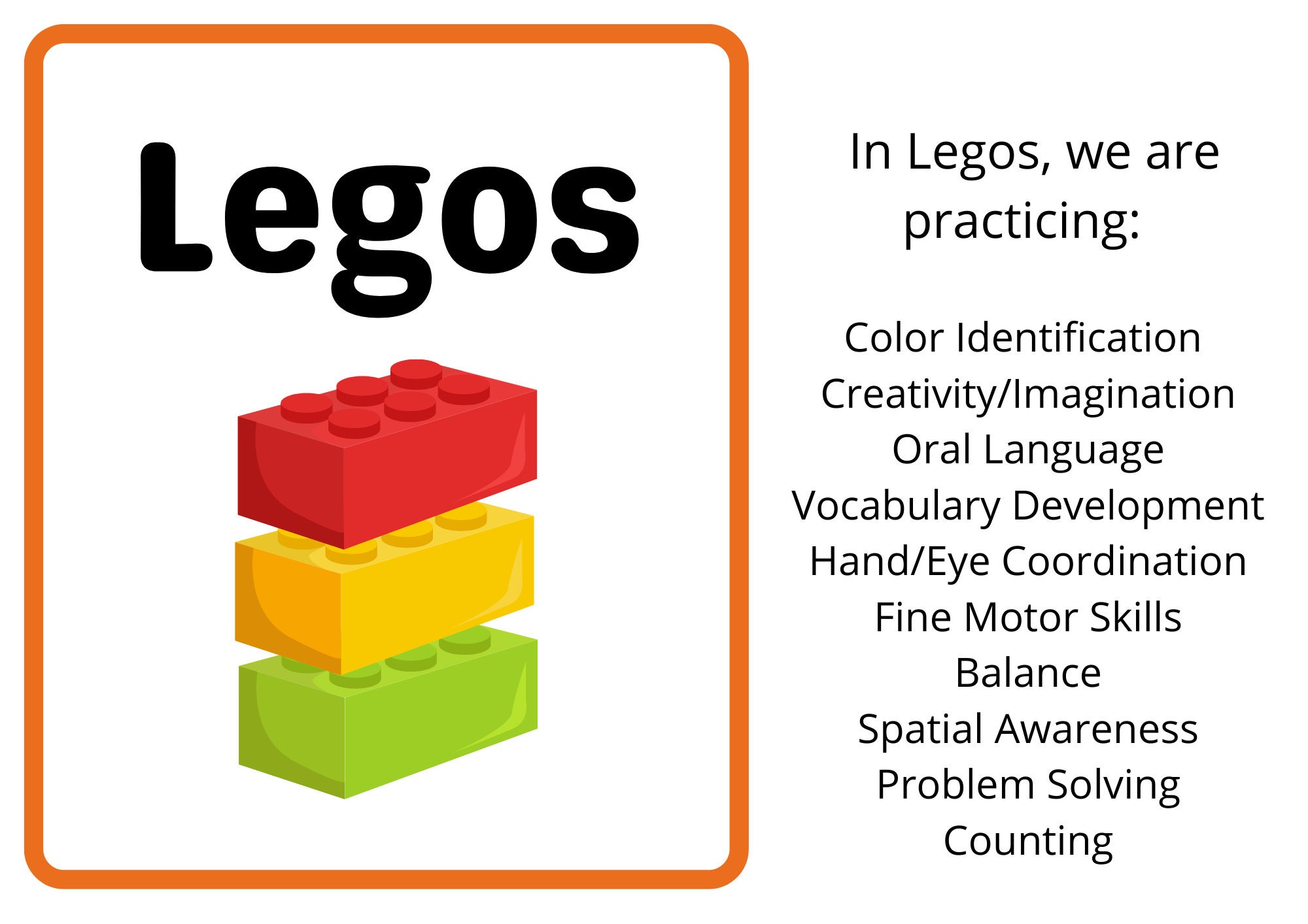 Learning Center Student Tags and Classroom Labels W/ Learning Goals Pre ...