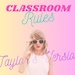 Taylor Swift Classroom Rules Elementary Middle School Classroom Decor ...