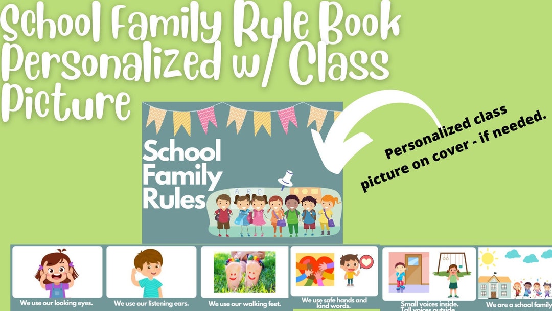 School Family Rule Book Head Start Pre-kindergarten ELL ESE Classroom ...