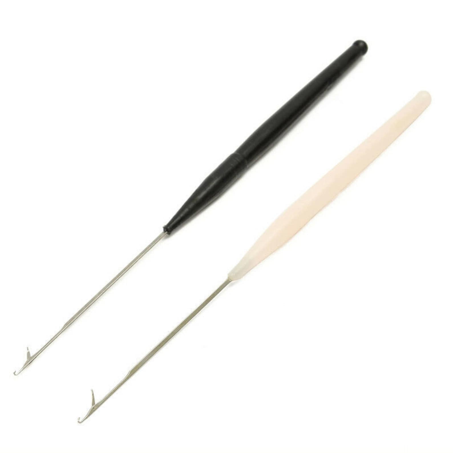 Crochet Hook Latch Lock Micro Hair Bearded Needle Rug Making Knitting ...