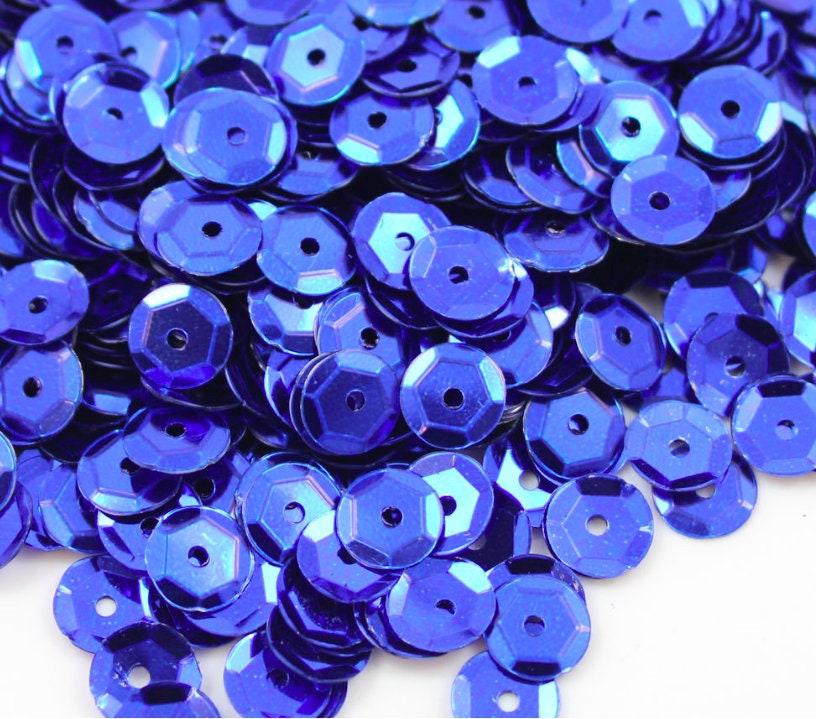 Round Cupped Sequins Sewing Craft Confetti Mix Colours 15g Bag 6mm All ...