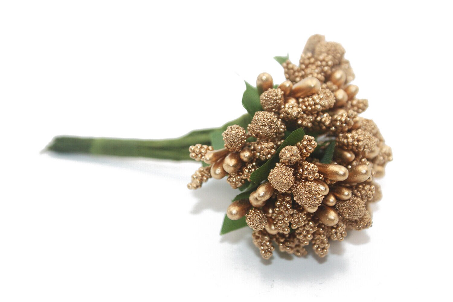 Yellow Bunch Baby BABIES BREATH Stems Pearl Flower Spray Favour Craft ...