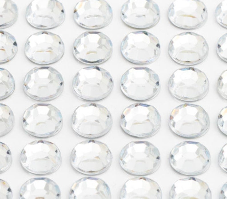 352 Self Adhesive Diamante Stick on Rhinestones Gems Crystals Beads ...
